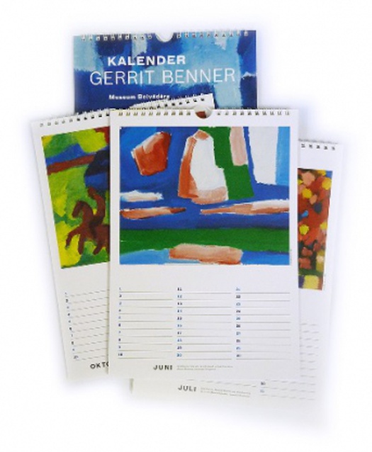 kalender Gerrit Benner | Museum Belvédère winkel